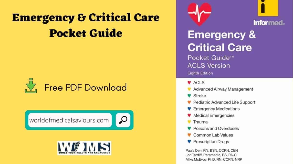Emergency and Critical Care Pocket Guide PDF - WOMS