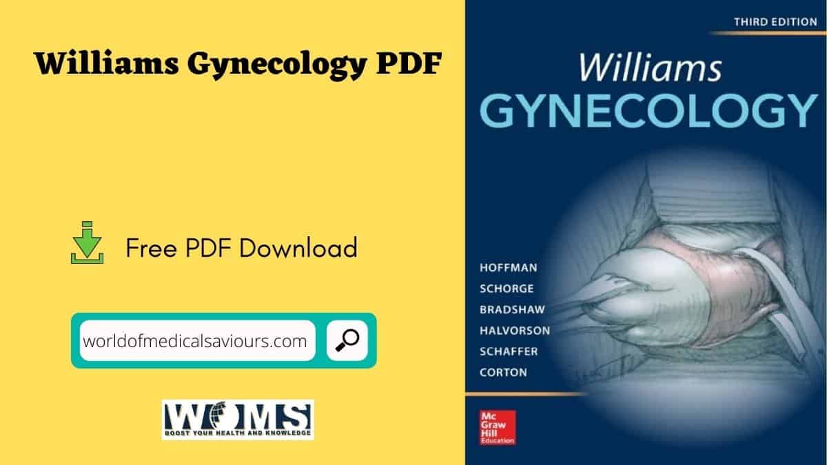 Williams Gynecology PDF (3rd Edition with Free download link) - WOMS