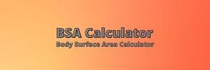 Body Surface Area: BSA Calculator - WOMS