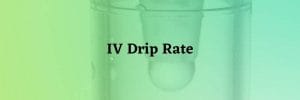 IV Drip Rate Calculator - WOMS