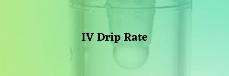 IV Drip Rate Calculator - WOMS