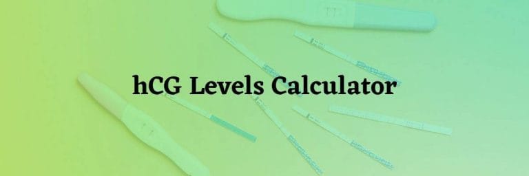 hCG Levels Calculator - WOMS
