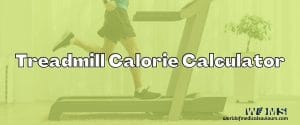 Treadmill Calorie Calculator - WOMS